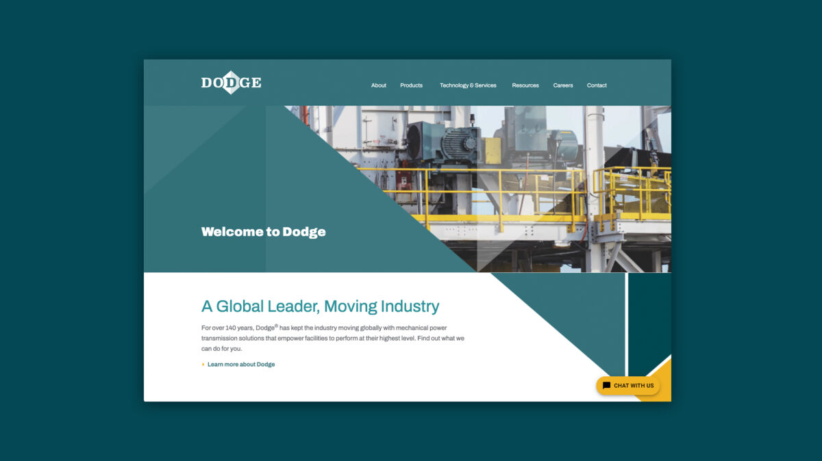 Explore the data-driven brand refresh for Dodge Industrial