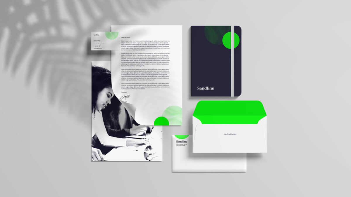 Creating an intelligent brand strategy & design for Sandline